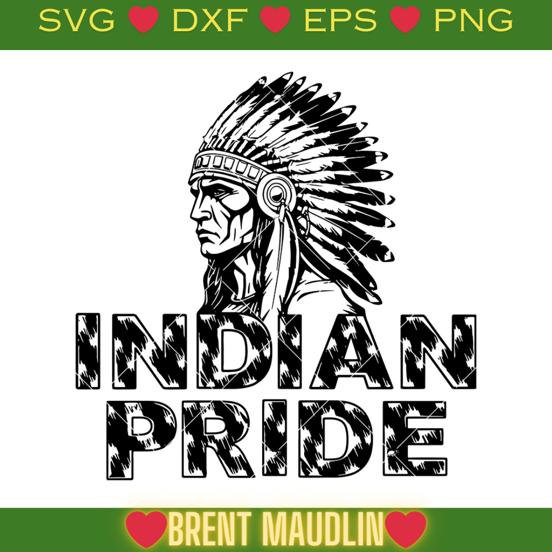 indian head svg - Inspire Uplift