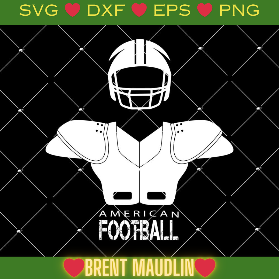 Football Uniforms Svg, Football Protection Svg, Football Svg | Inspire ...