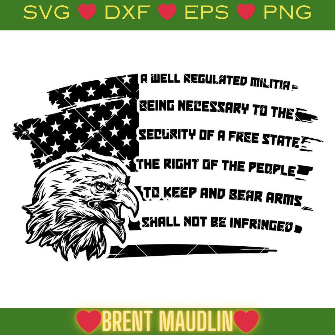 Second Amendment Svg, 2nd Amendment Svg, Fourth of July | Inspire Uplift