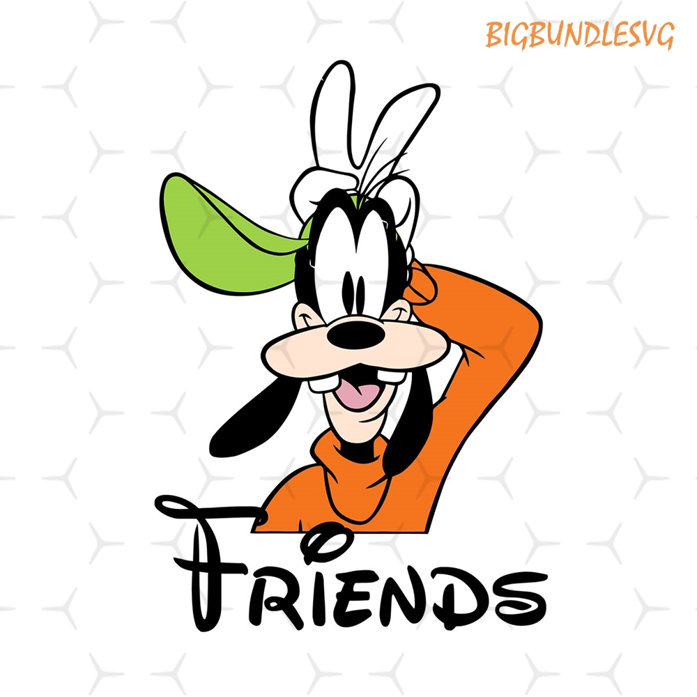 Goofy Friends Disney Character SVG | Inspire Uplift