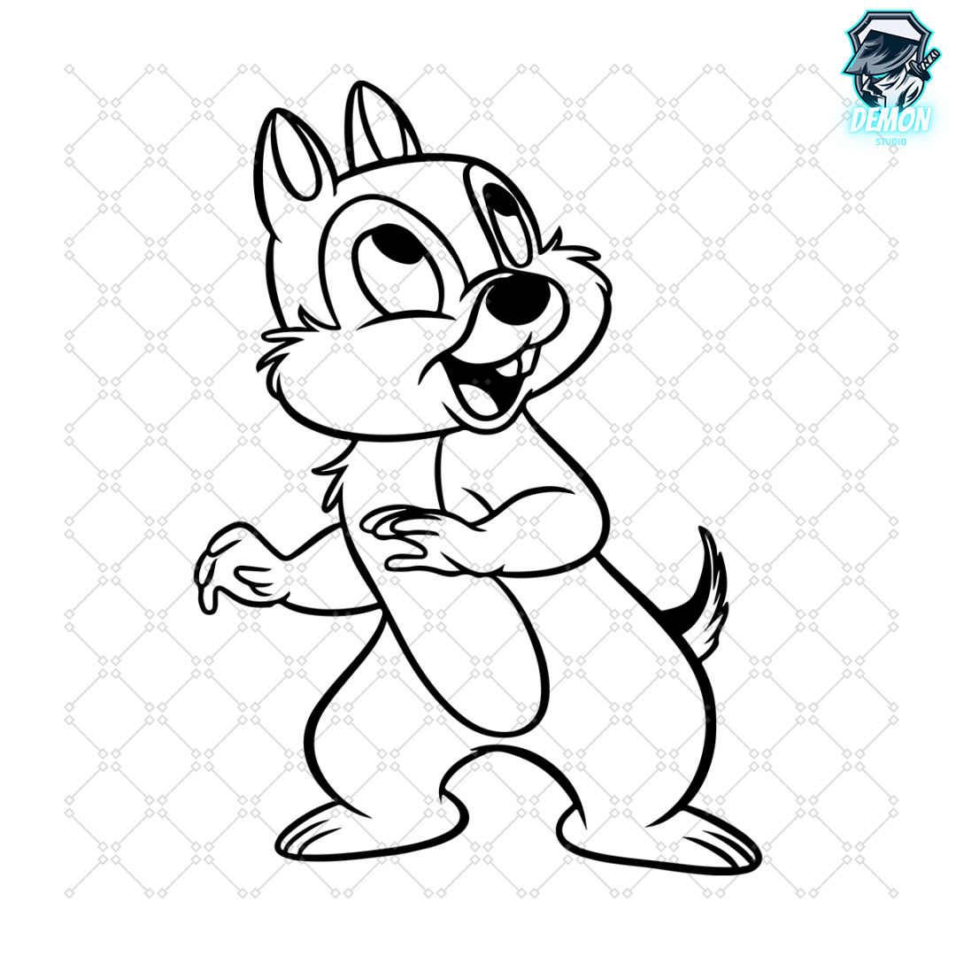 Chip and dale svg free, disney svg, chipmunk svg, insta 1 | Inspire Uplift