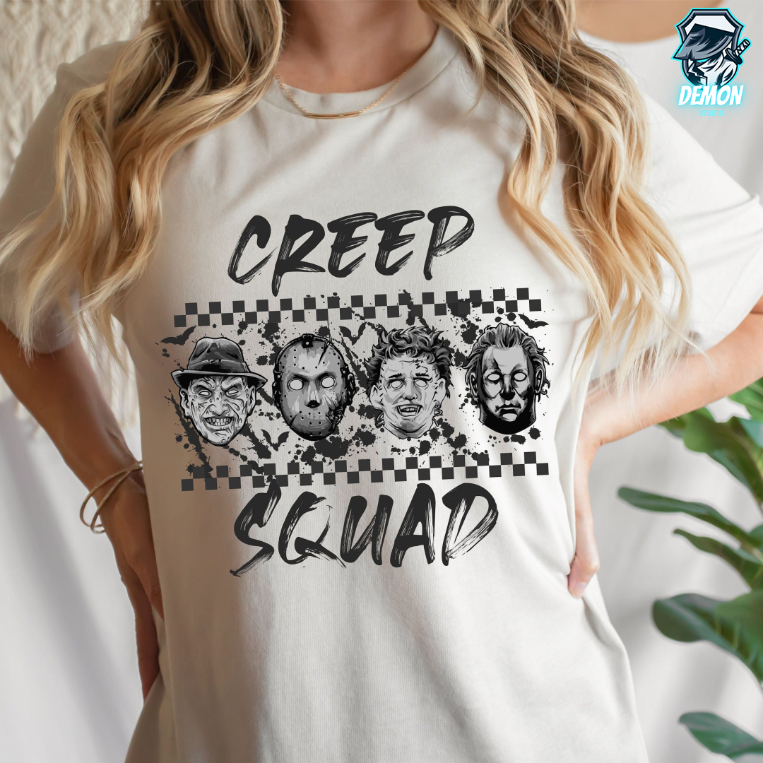 Creep squad Png, Retro Halloween Png,Horror png | Inspire Uplift