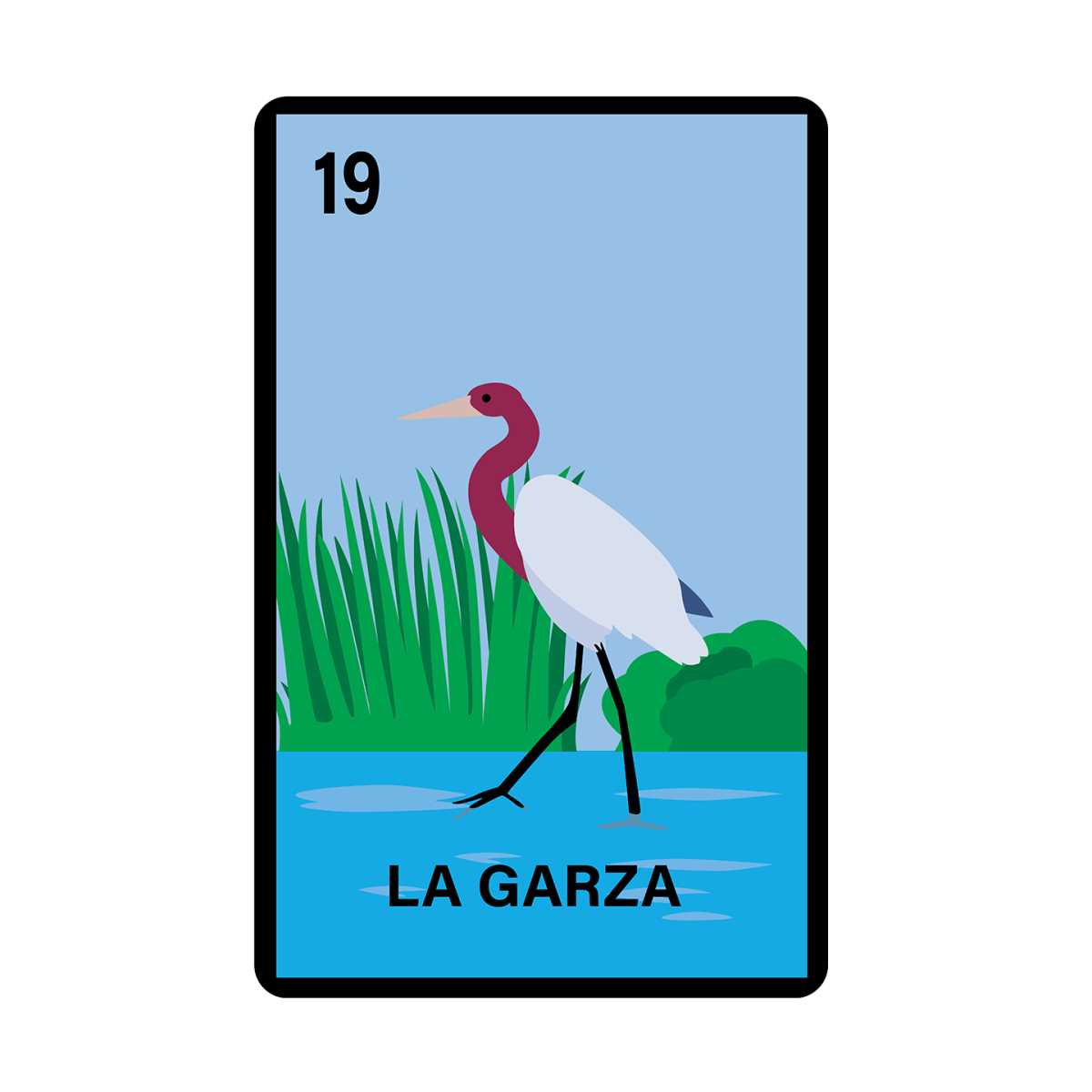 La garza svg,svg,como me pongo svg,loteria card svg,loteria | Inspire ...