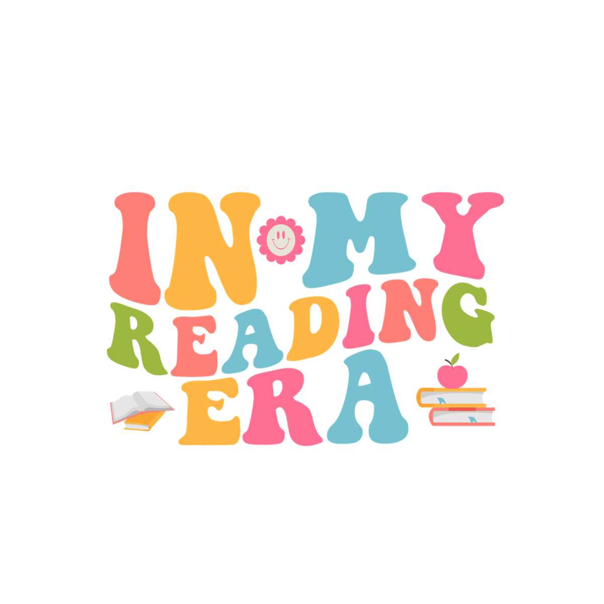 In My Reading Era Png,Svg,In My Era Png,Reading Png,Gift For - Inspire ...