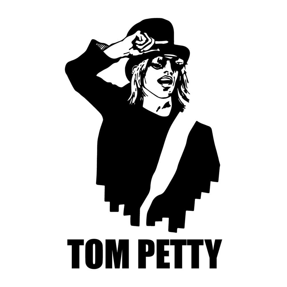 Tom Petty Country Music American Fan Svg Digital File | Inspire Uplift