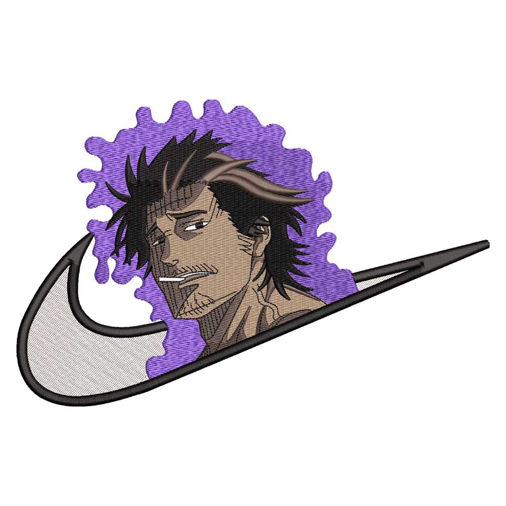 Captain Yami X Nike Logo Embroidery Design Download | Inspire Uplift