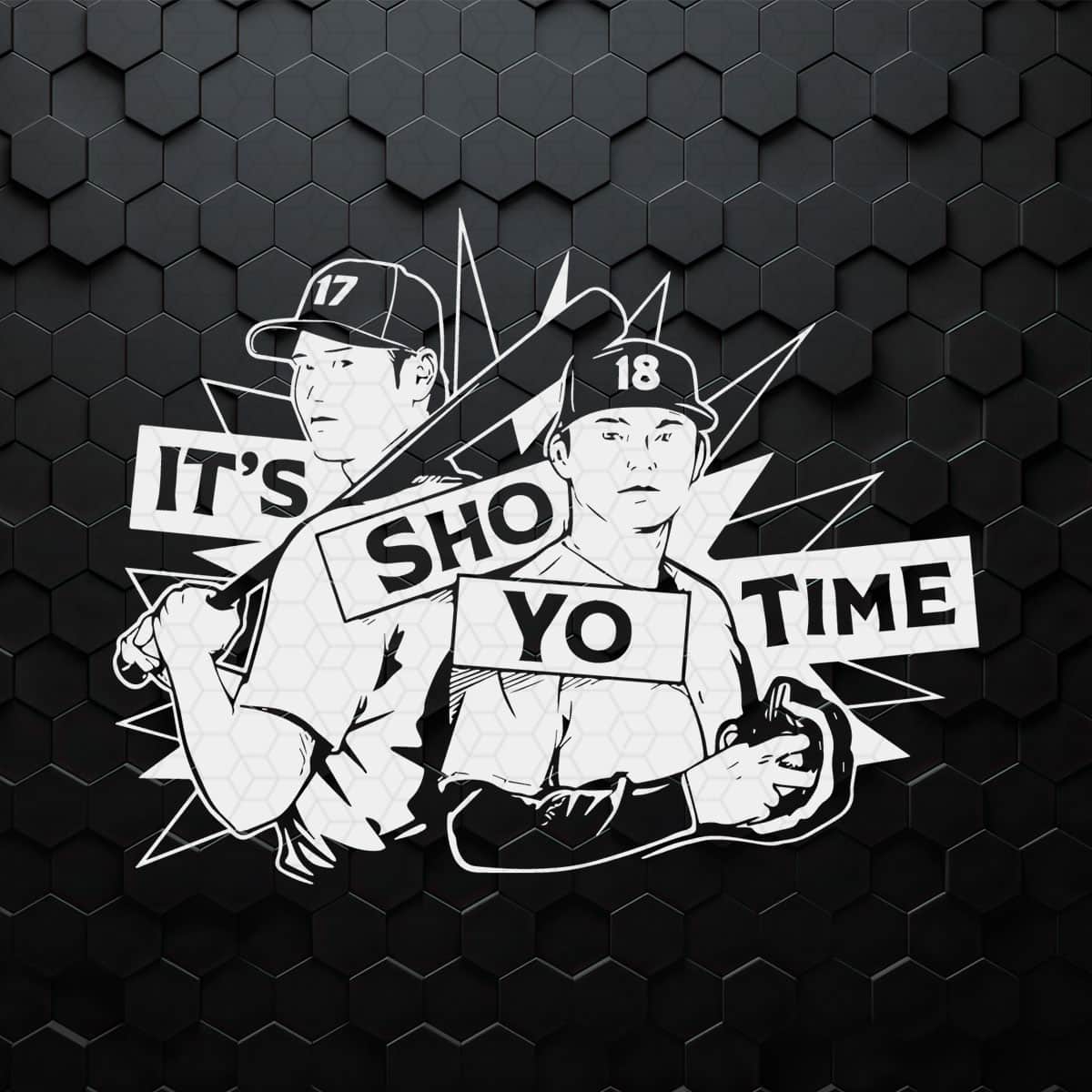 It's Sho Yo Time Shohei Ohtani Vs Yoshinobu Yamamoto SVG | Inspire Uplift