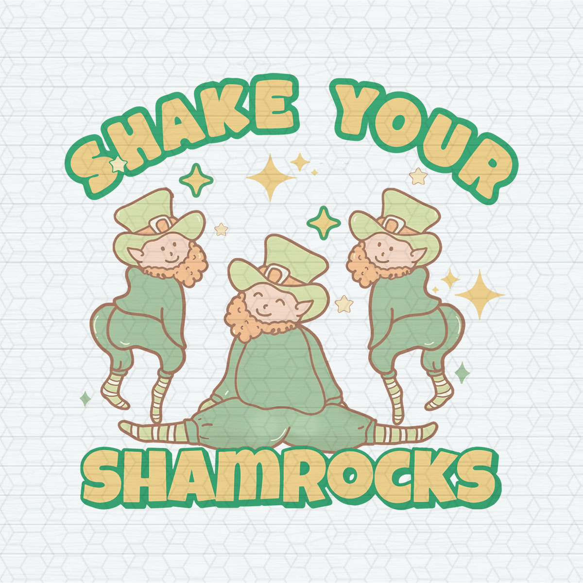Funny Shake Your Shamrocks St Patrick's Day PNG - Inspire Uplift