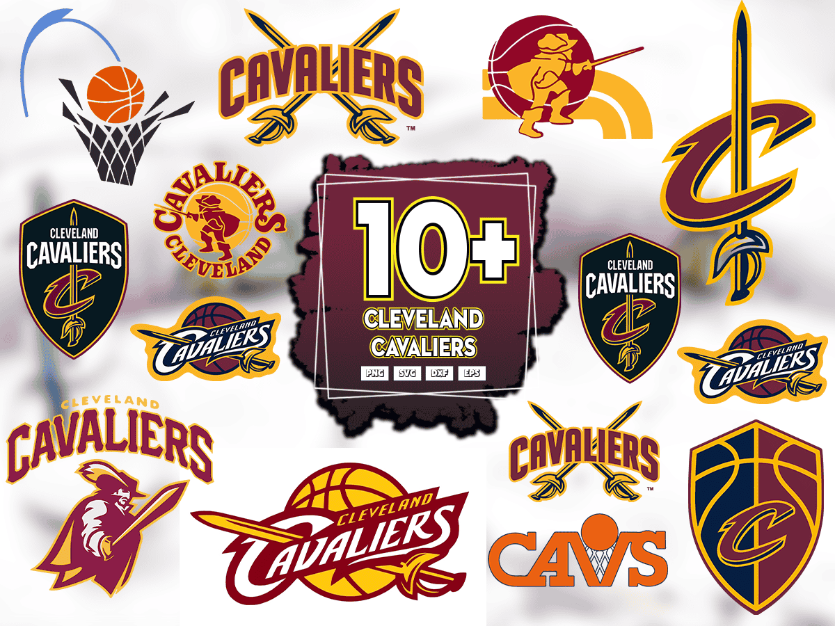 10 Files Cleveland Cavaliers Basketball Svg Bundle, Cavalier | Inspire Uplift
