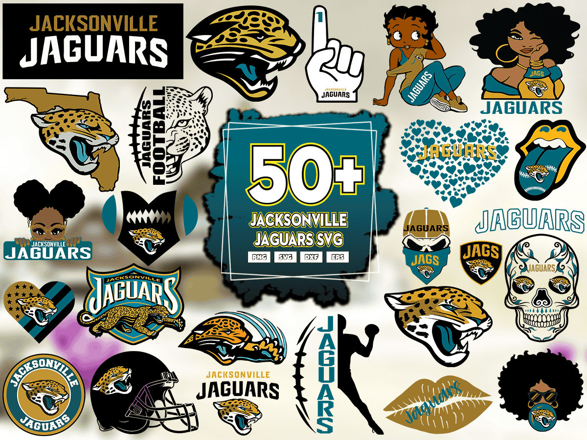 50 Designs Jacksonville Jaguars Svg Bundle, Jaguars Logo Svg - Inspire ...