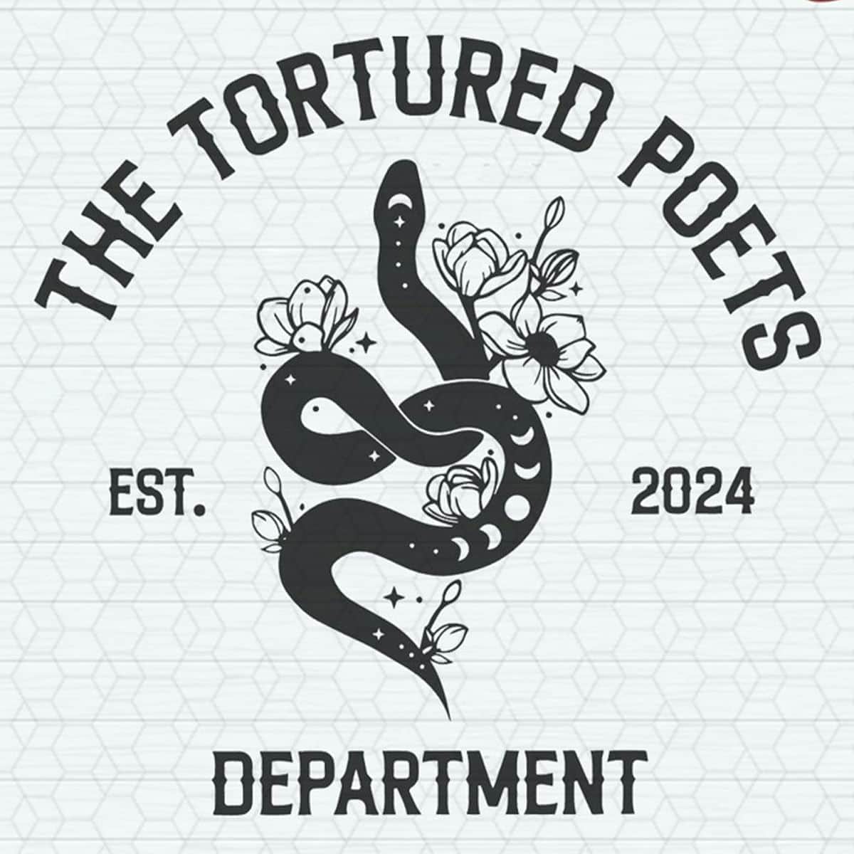 The Tortured Poets Department New Album Era SVG | Inspire Uplift