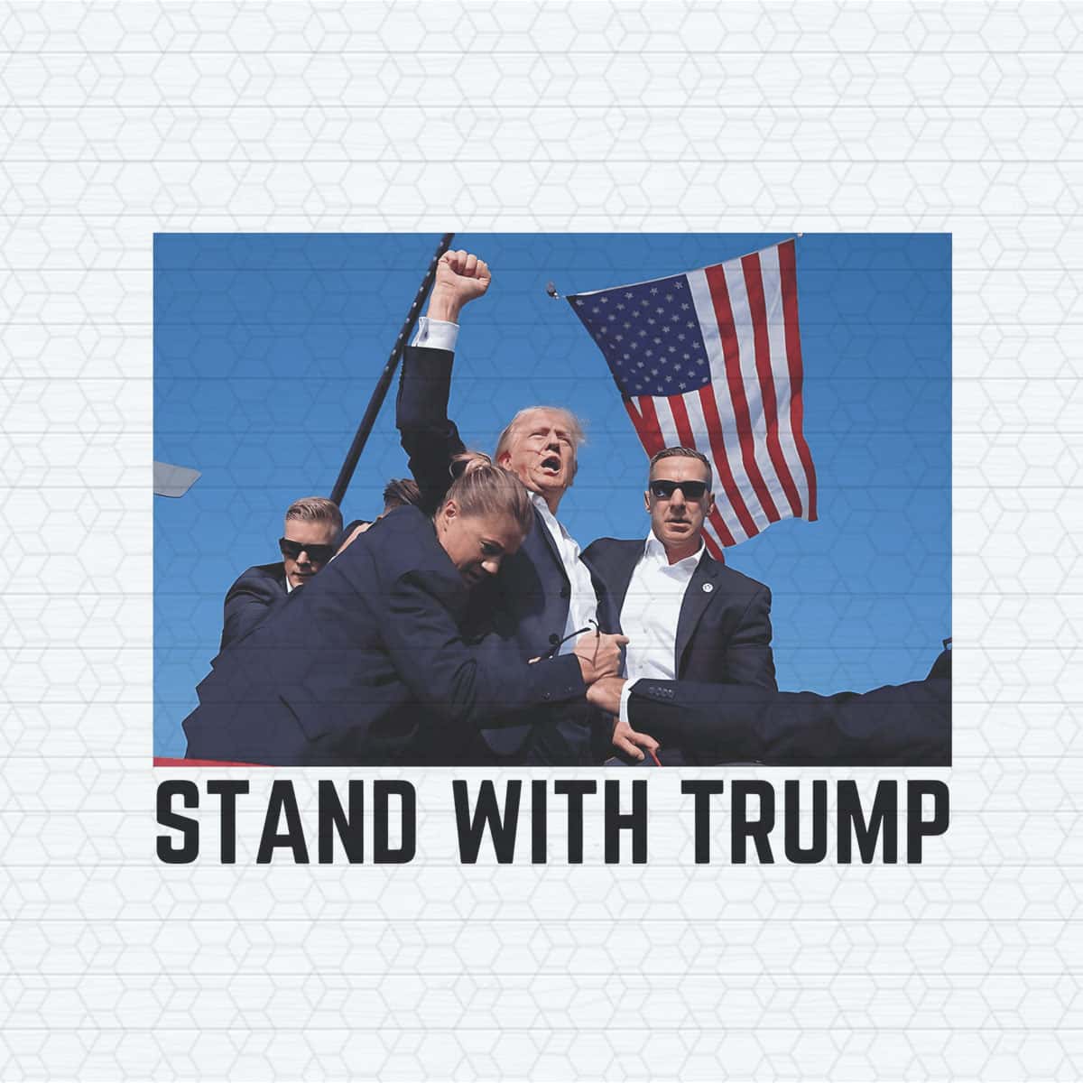Stand With Trump US President PNG | Inspire Uplift
