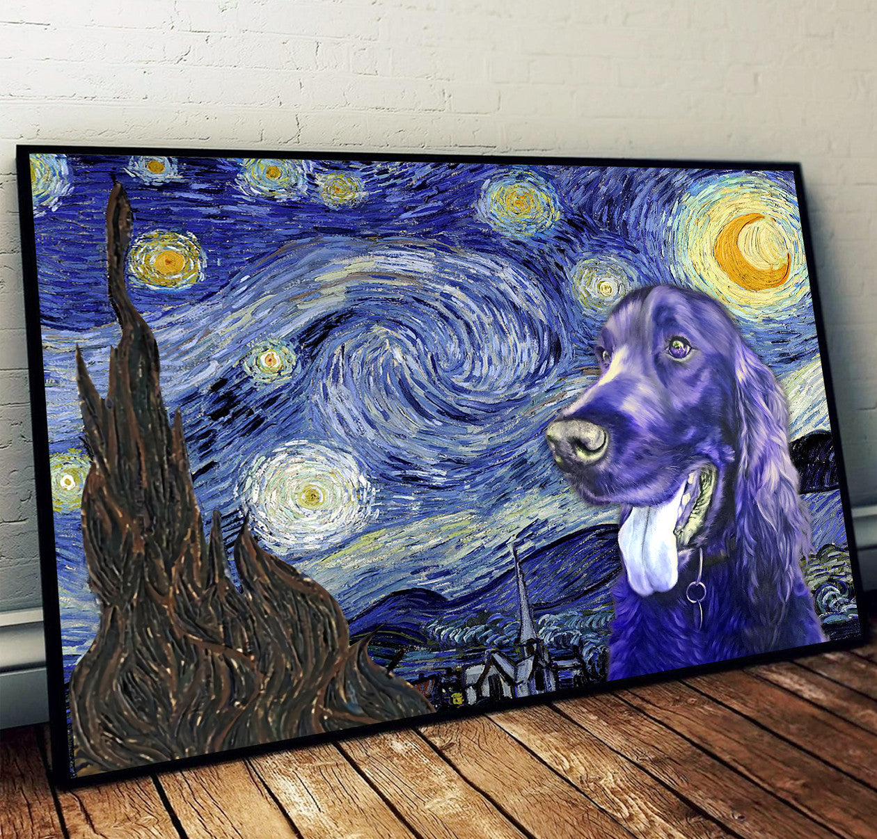 Irish Setter Poster & Matte Canvas, Dog Wall Art Prints, Pai | Inspire ...