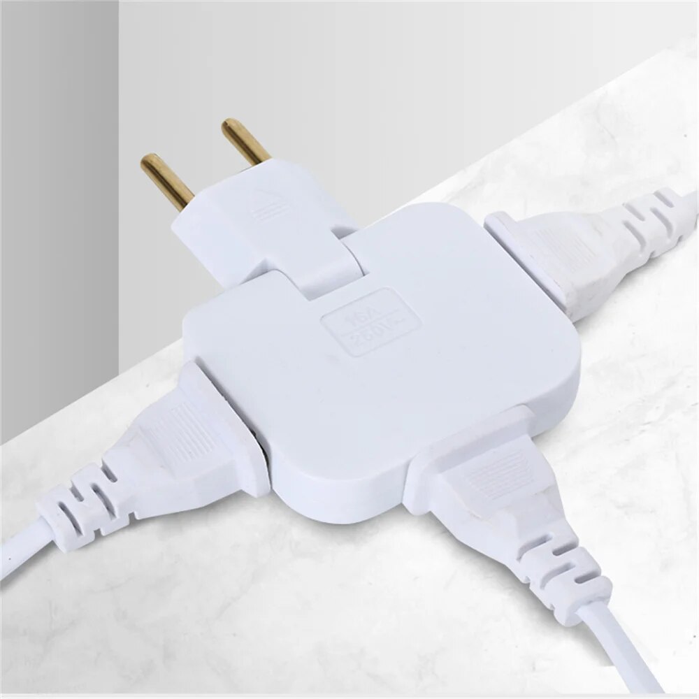 EU Plug 180 Rotatable Adjustable Socket Adapter 3In1 US Exte | Inspire ...