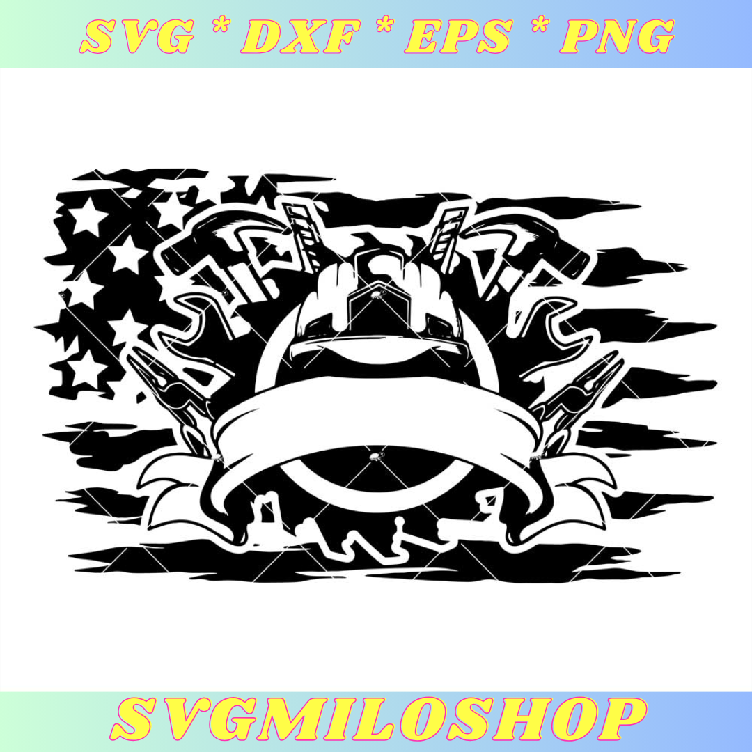 US Carpenter Svg, Tool Box Svg, Carpenter Tool Box Svg | Inspire Uplift