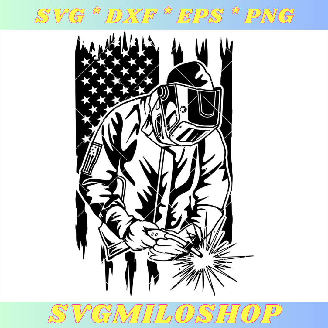 Welding Logo Svg, Welder Dad Svg, Welding Torch Svg | Inspire Uplift