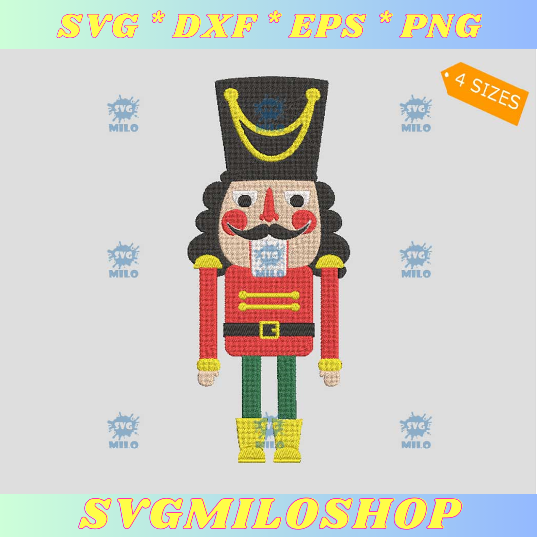 nutcracker embroidery design - Inspire Uplift