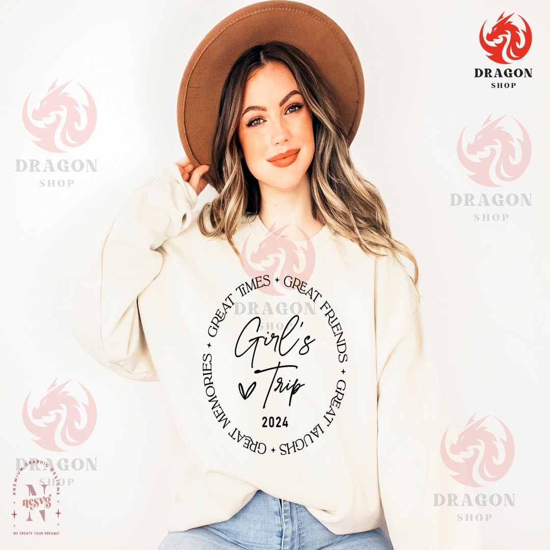 Girls Trip 2024 SVG PNG PDF, Apparently We Are Trouble When | Inspire ...