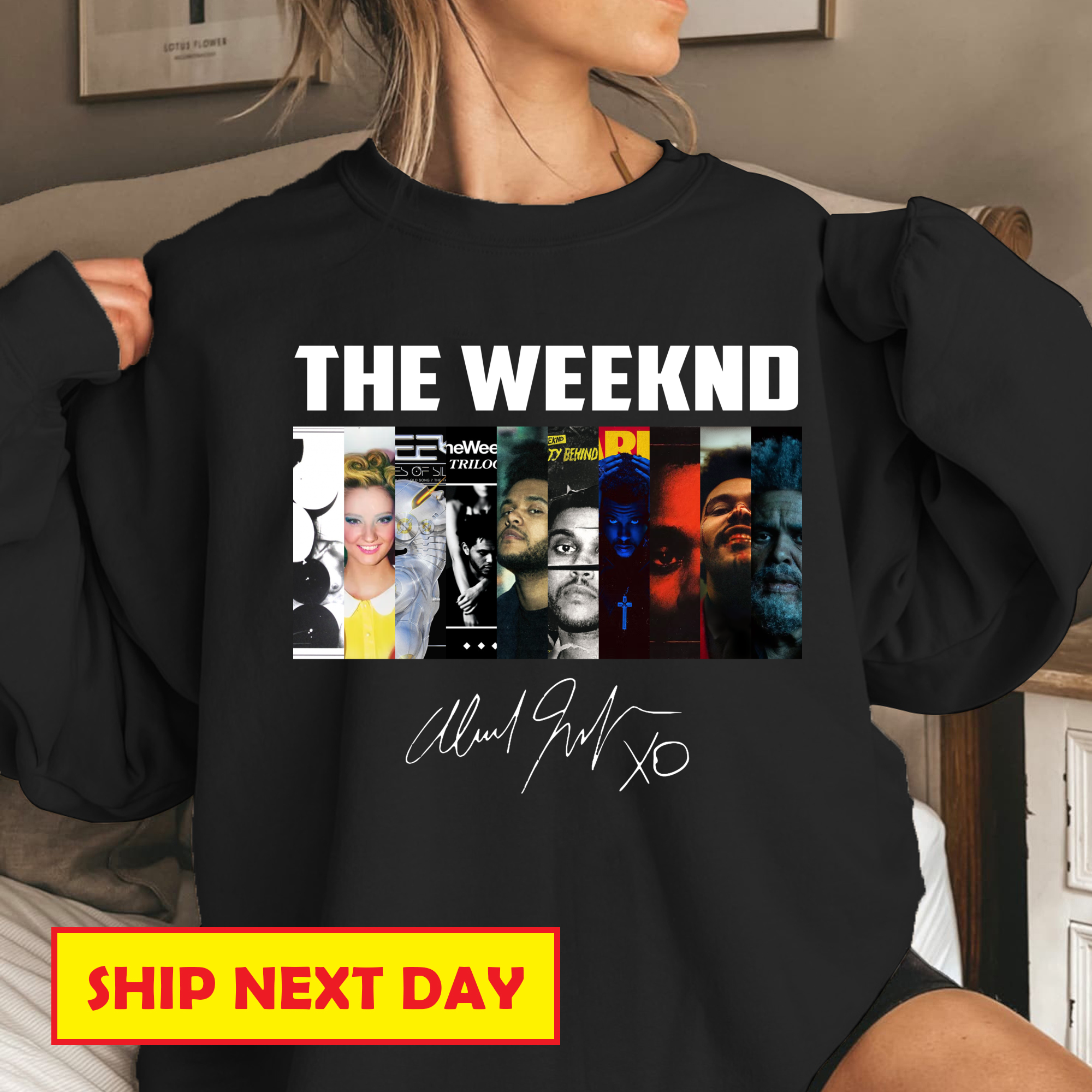 The Weeknd Albums Collection Shirt, Vintage The Weeknd Signa - Inspire ...