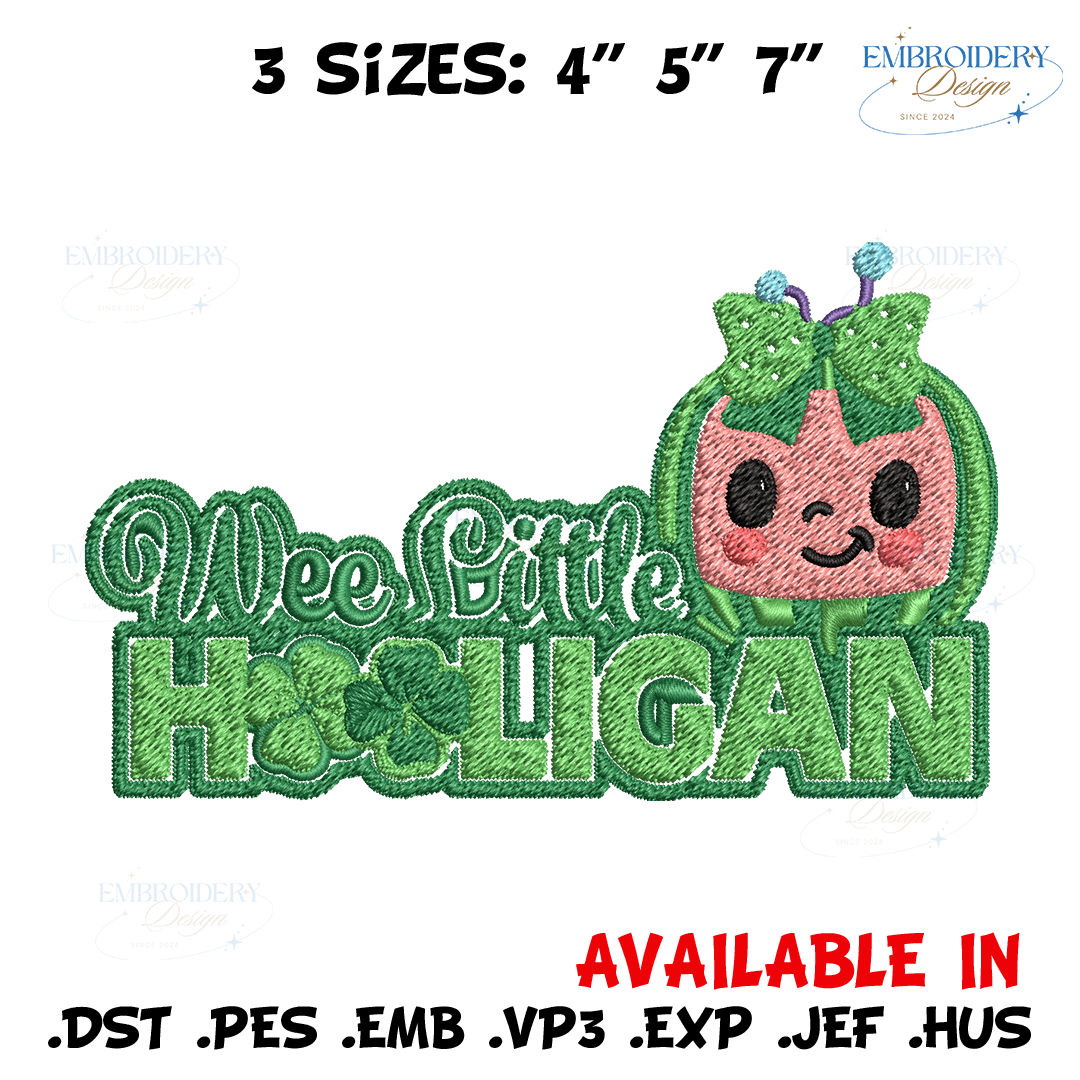 Cocomelon Logo Embroidery design, Cocomelon Embroidery, logo - Inspire ...