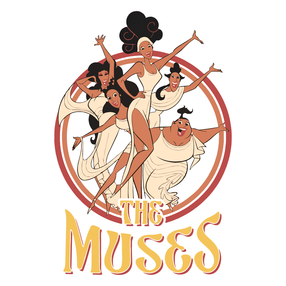 Vintage 90s Disney Hercules The Muses SVG Digital Cricut Fil - Inspire ...