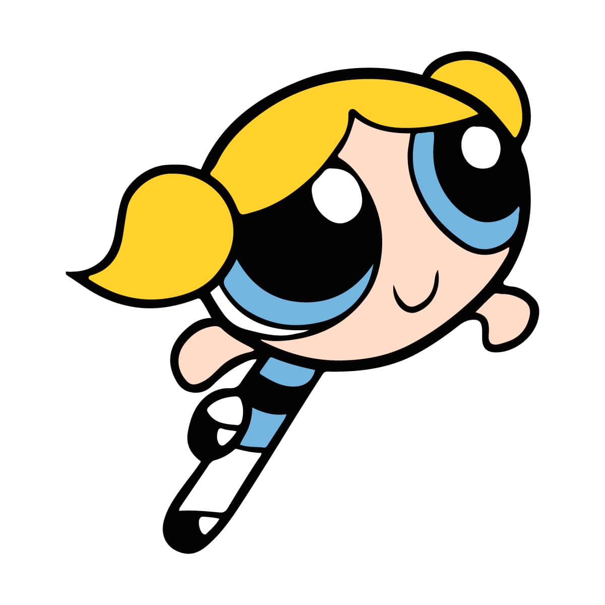 Bubbles The Powerpuff Girls SVG PNG Cartoon SVG Bubbles Desi | Inspire ...