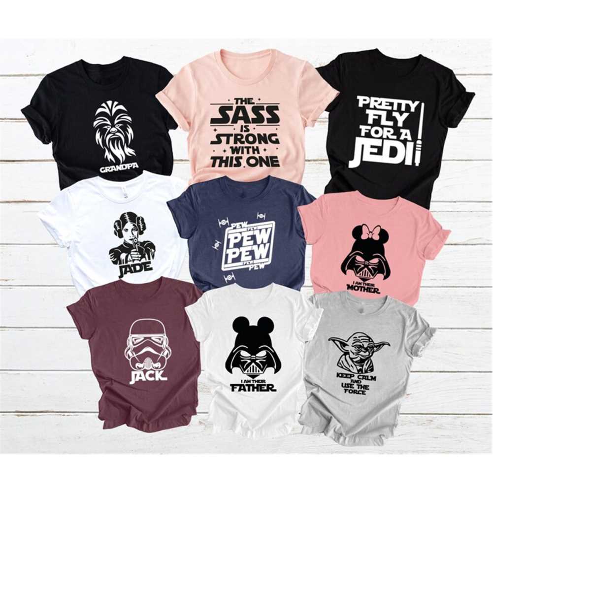 Star Wars Family Shirts, Star Wars Characters, Chewbacca, Yo | Inspire ...