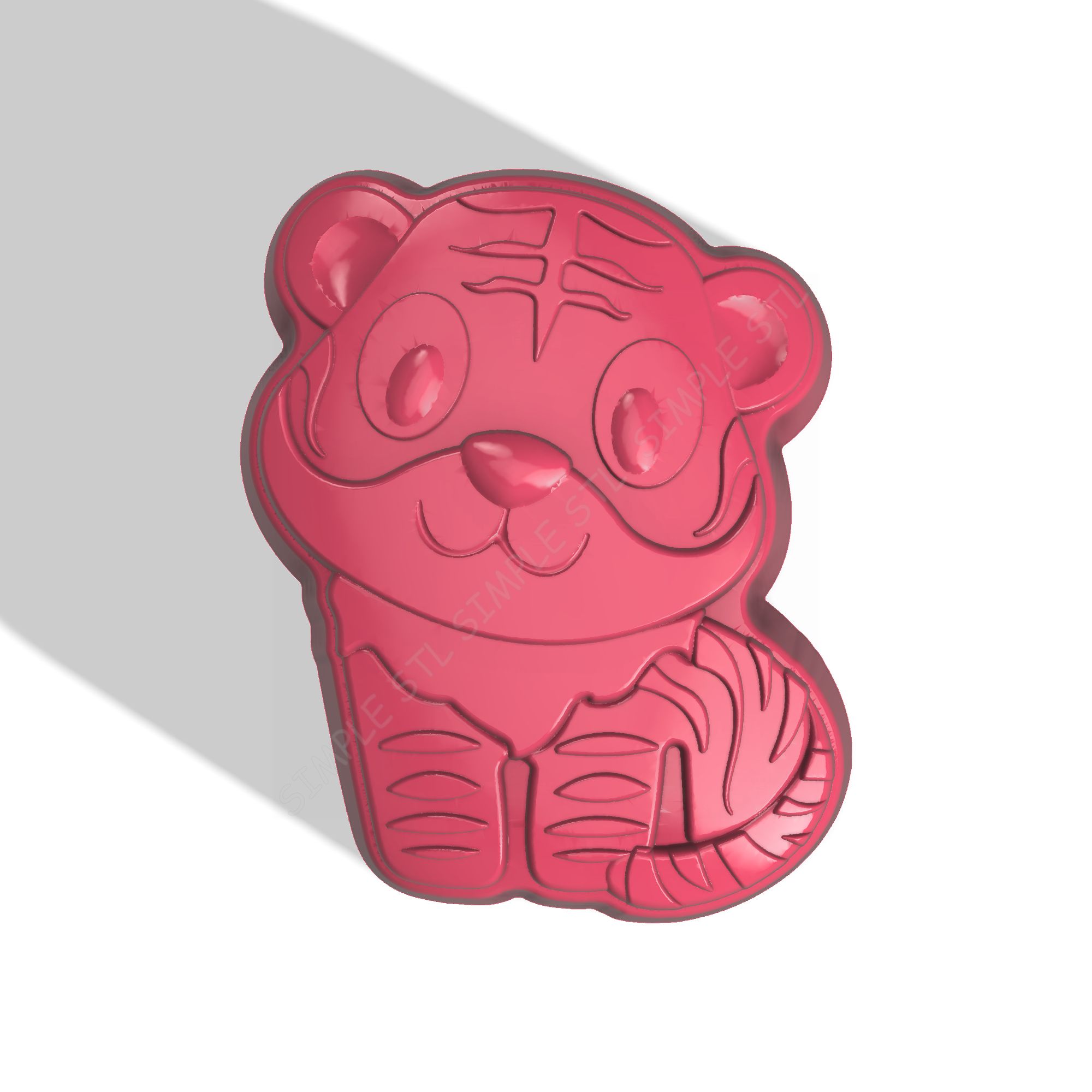 Tiger STL FILE for 3Dprinting | Inspire Uplift