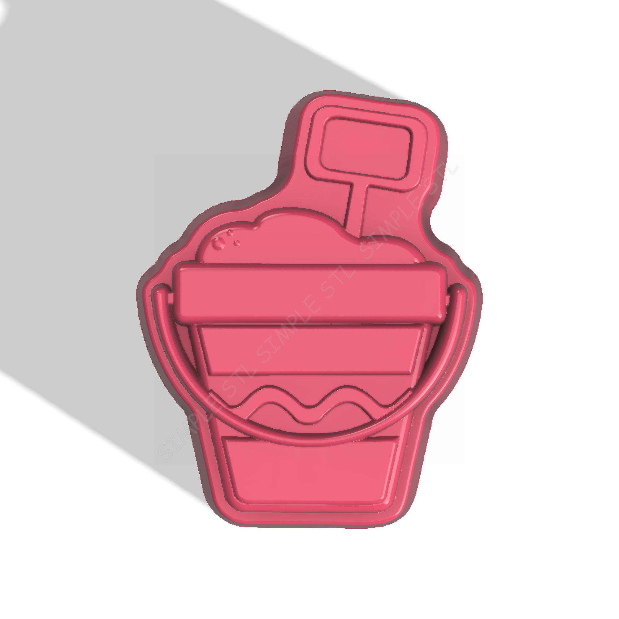 Beach bucket stl FILE for 3D printing | Inspire Uplift