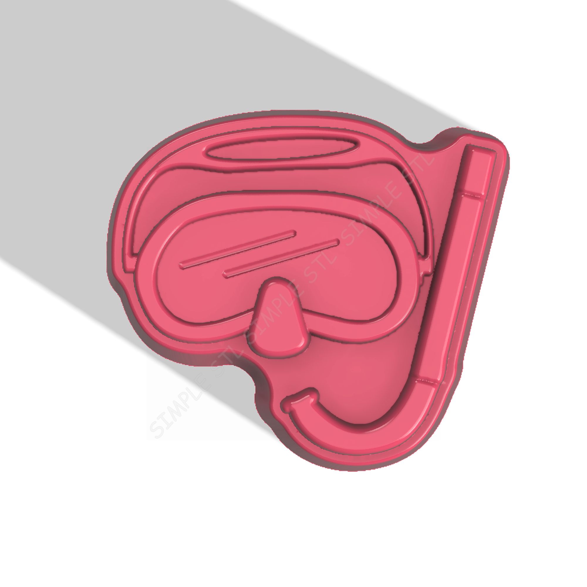 Diving mask stl FILE for 3D_printing | Inspire Uplift
