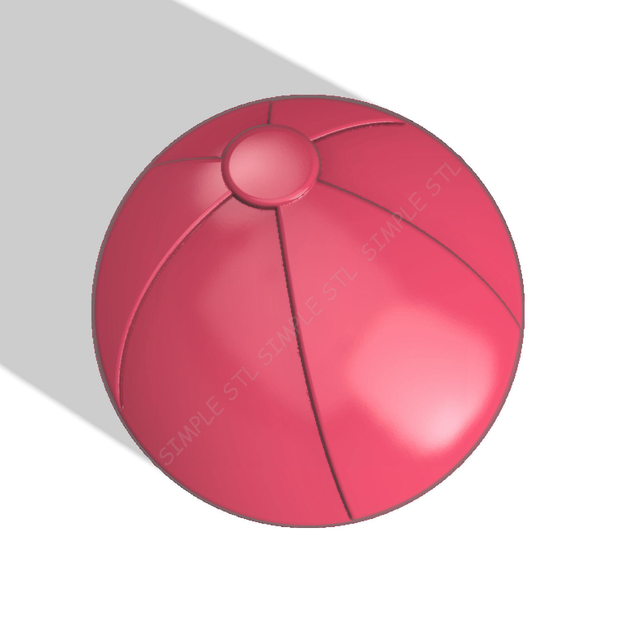 Inflatable Beach Ball stl FILE for vacuum forming and 3D pri | Inspire ...