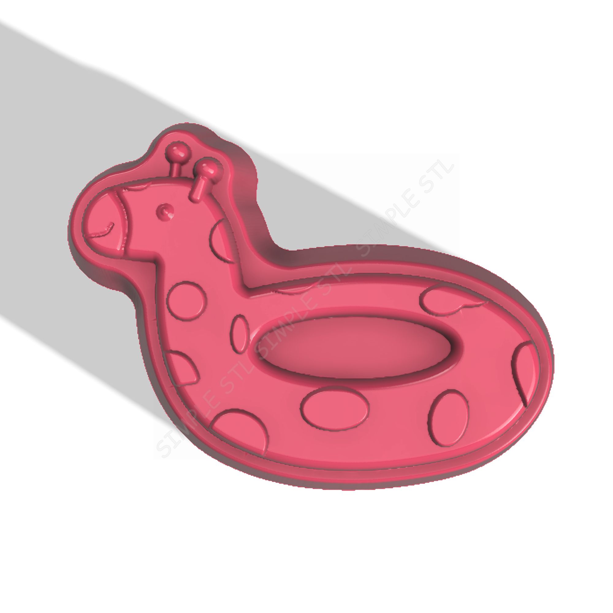 Inflatable Giraffe stl FILE for vacuum forming and 3D printi | Inspire ...