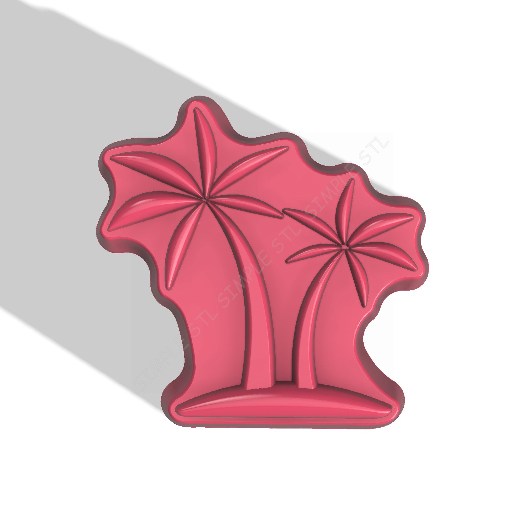 Palm trees stl FILE for vacuum forming and 3D printing | Inspire Uplift