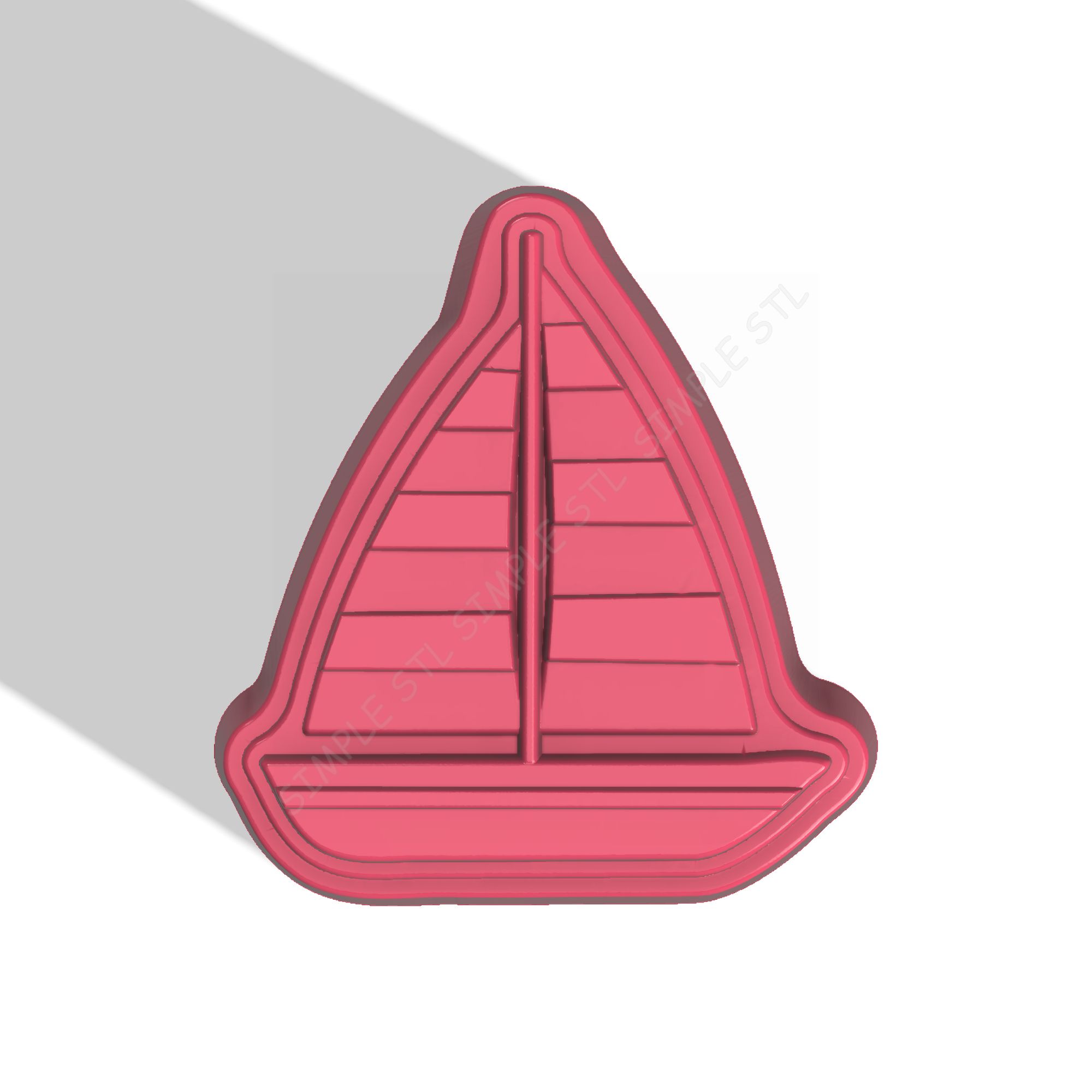 Sailing yacht stl FILE for vacuum forming and 3D_printing | Inspire Uplift