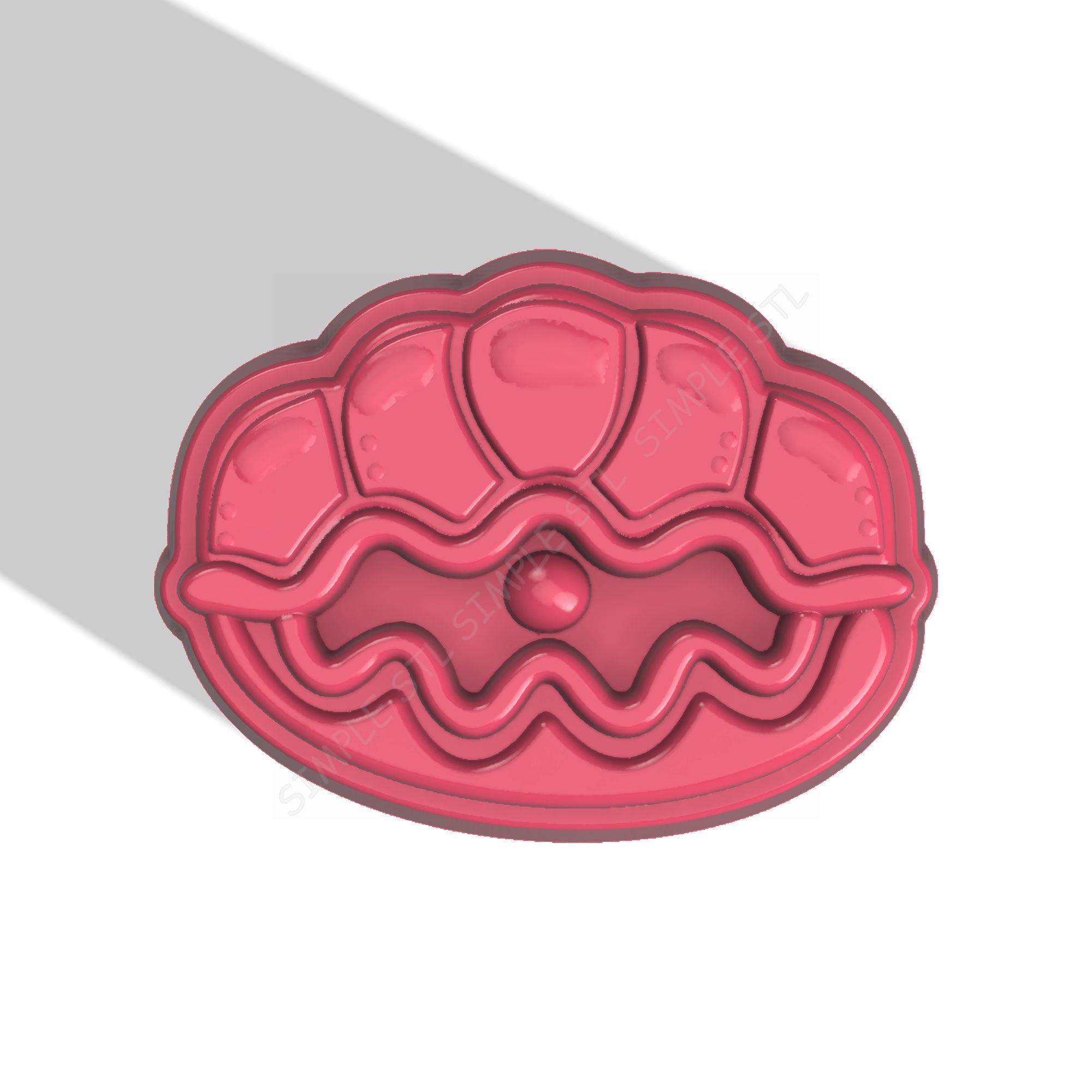 Seashell stl FILE for vacuum forming and 3D print | Inspire Uplift