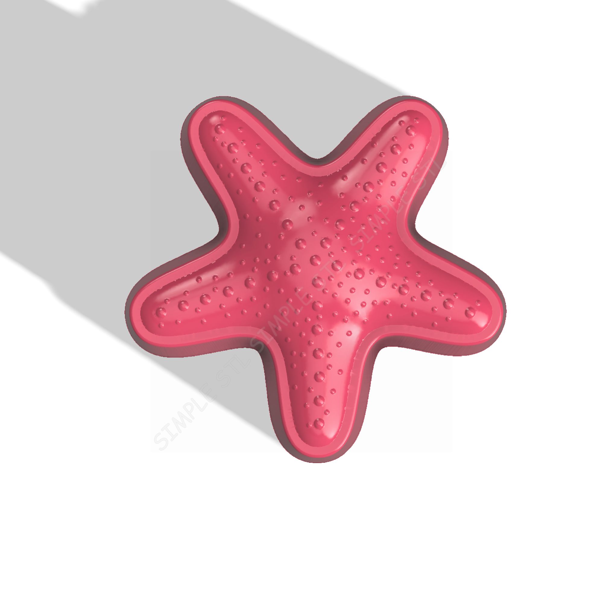 Starfish stl FILE for vacuum forming and 3D printing | Inspire Uplift