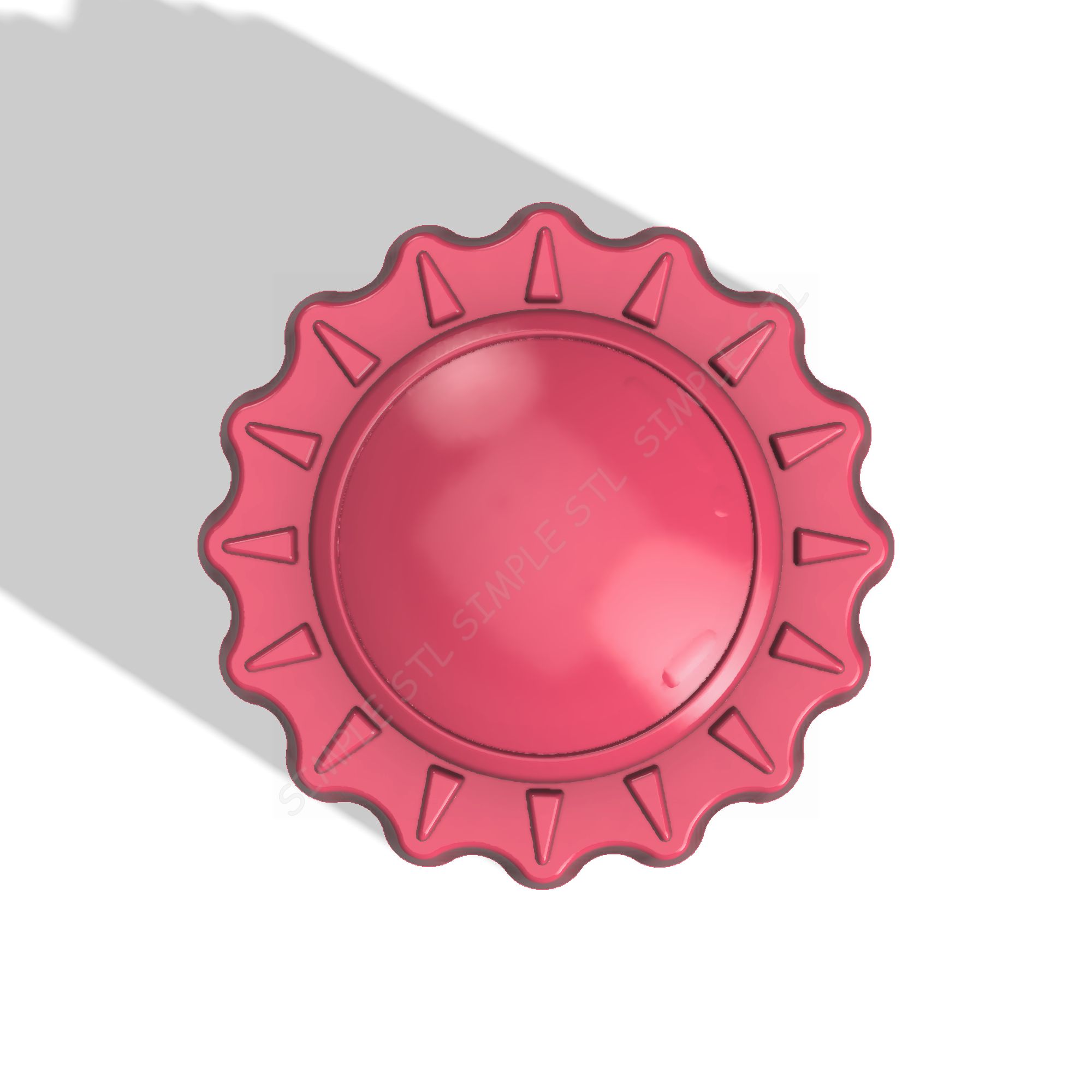 Sun stl FILE for vacuum forming and 3D_print | Inspire Uplift