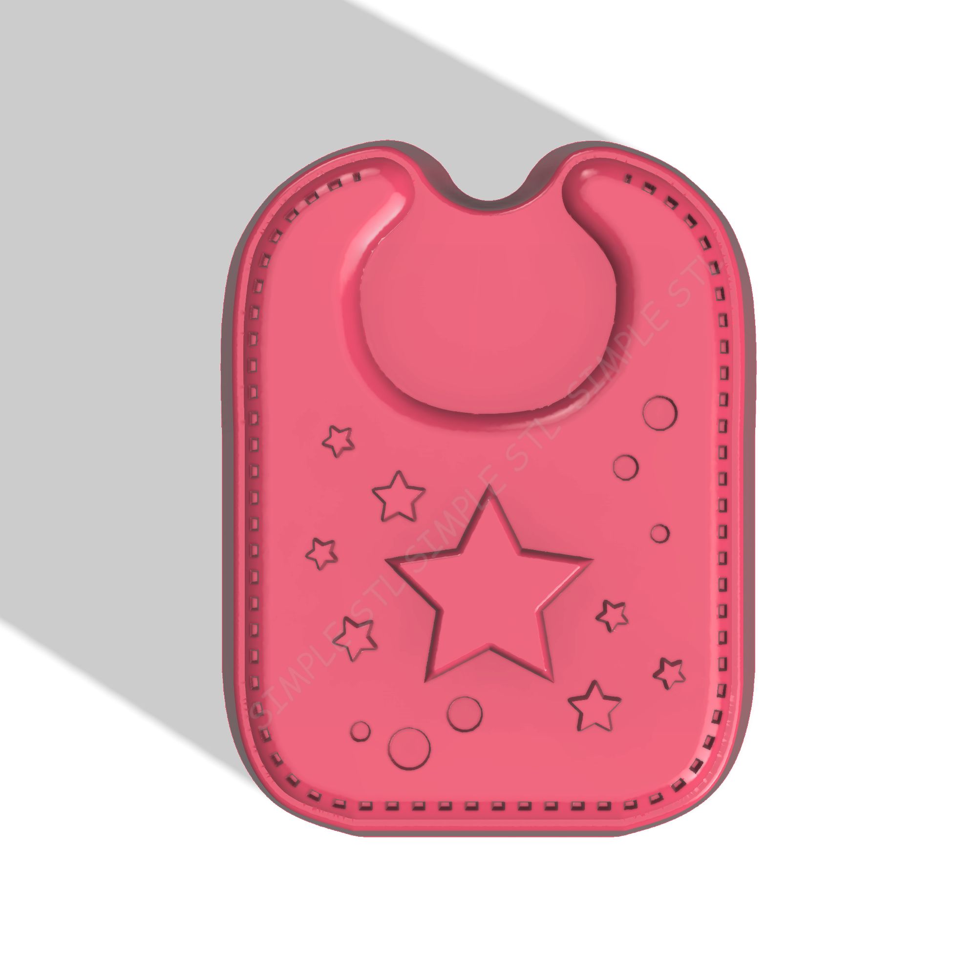 Baby bib STL FILE for vacuum forming and 3D printing | Inspire Uplift