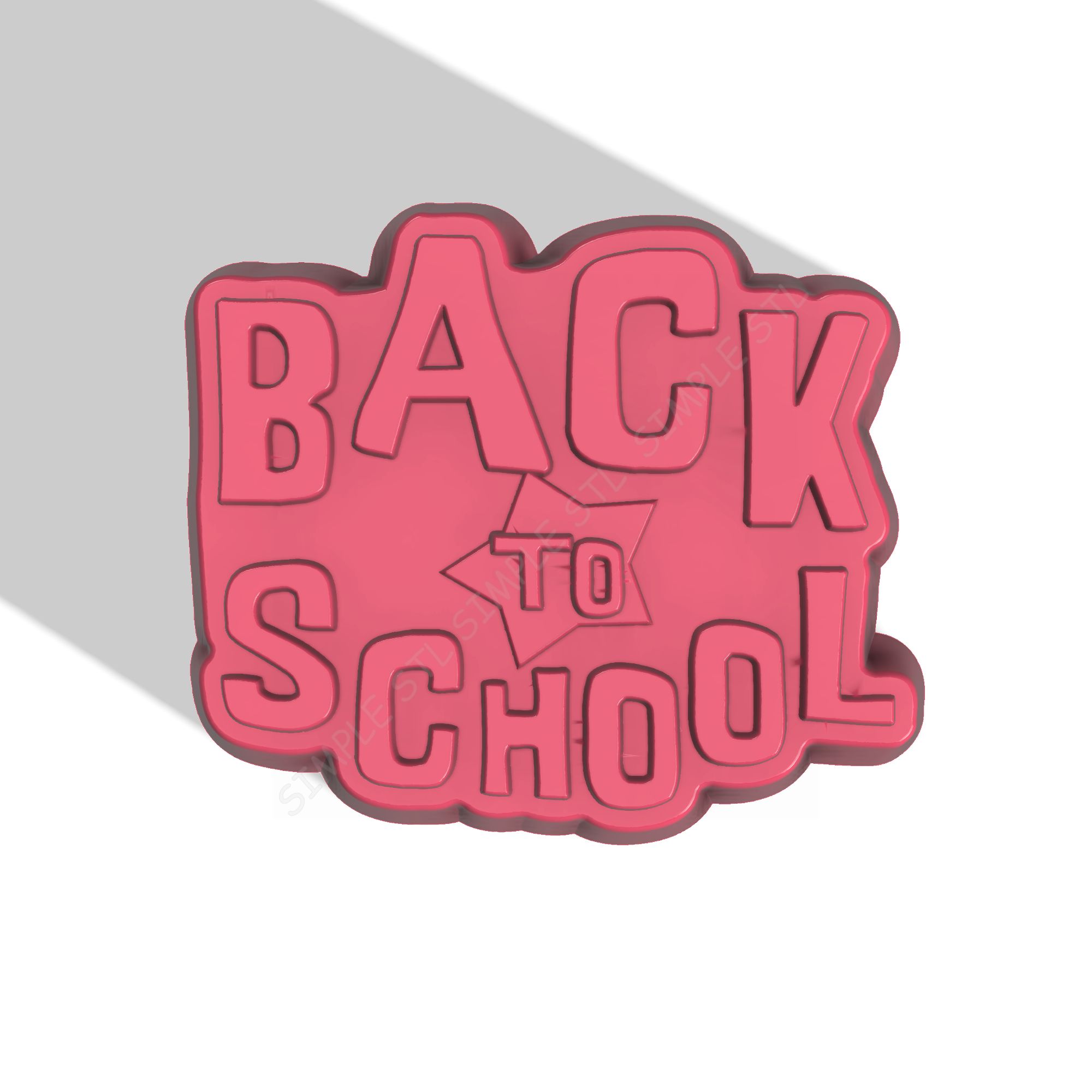 Back to school STL FILE for vacuum forming and 3D printing | Inspire Uplift