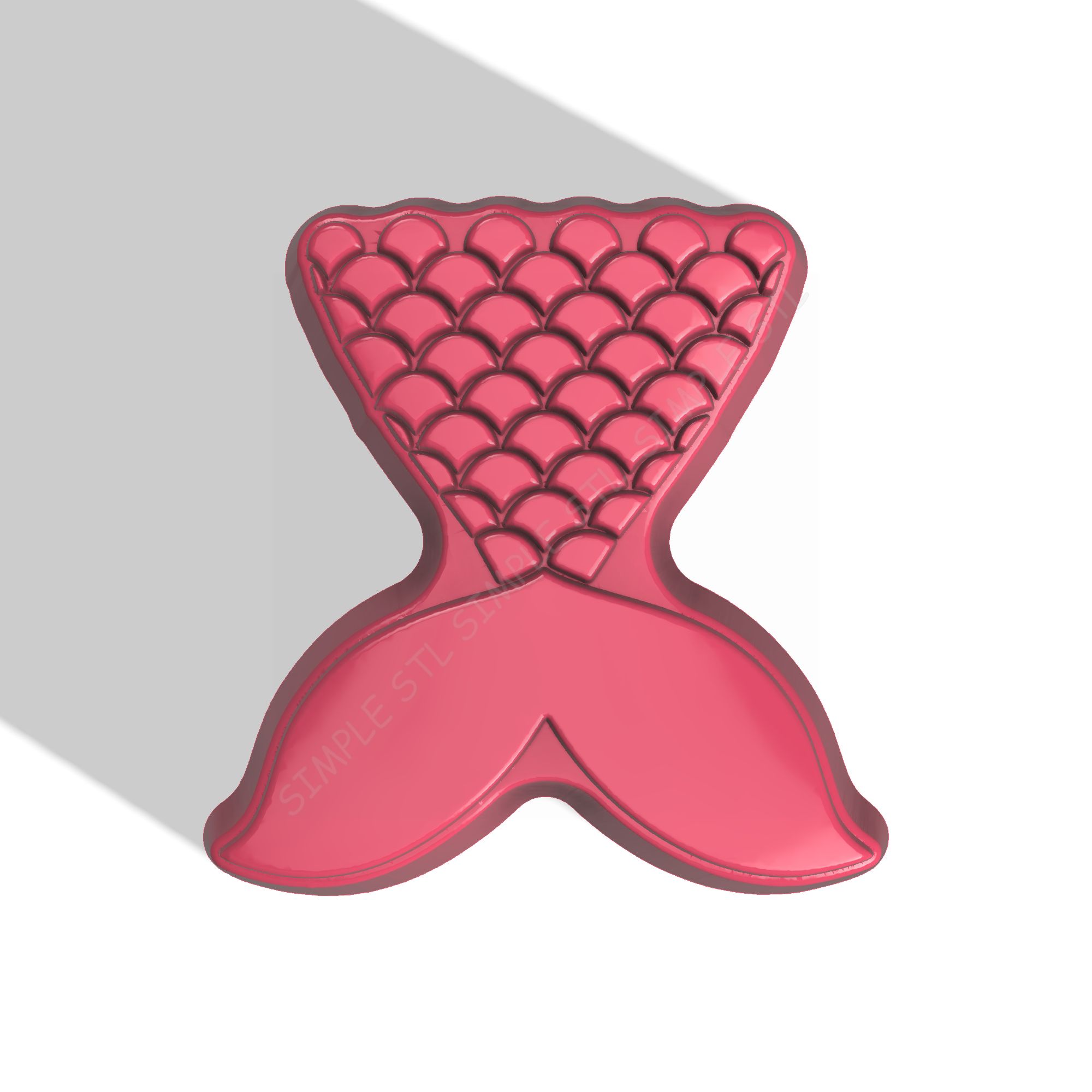 Mermaid Tail STL FILE for vacuum forming and 3D printing | Inspire Uplift