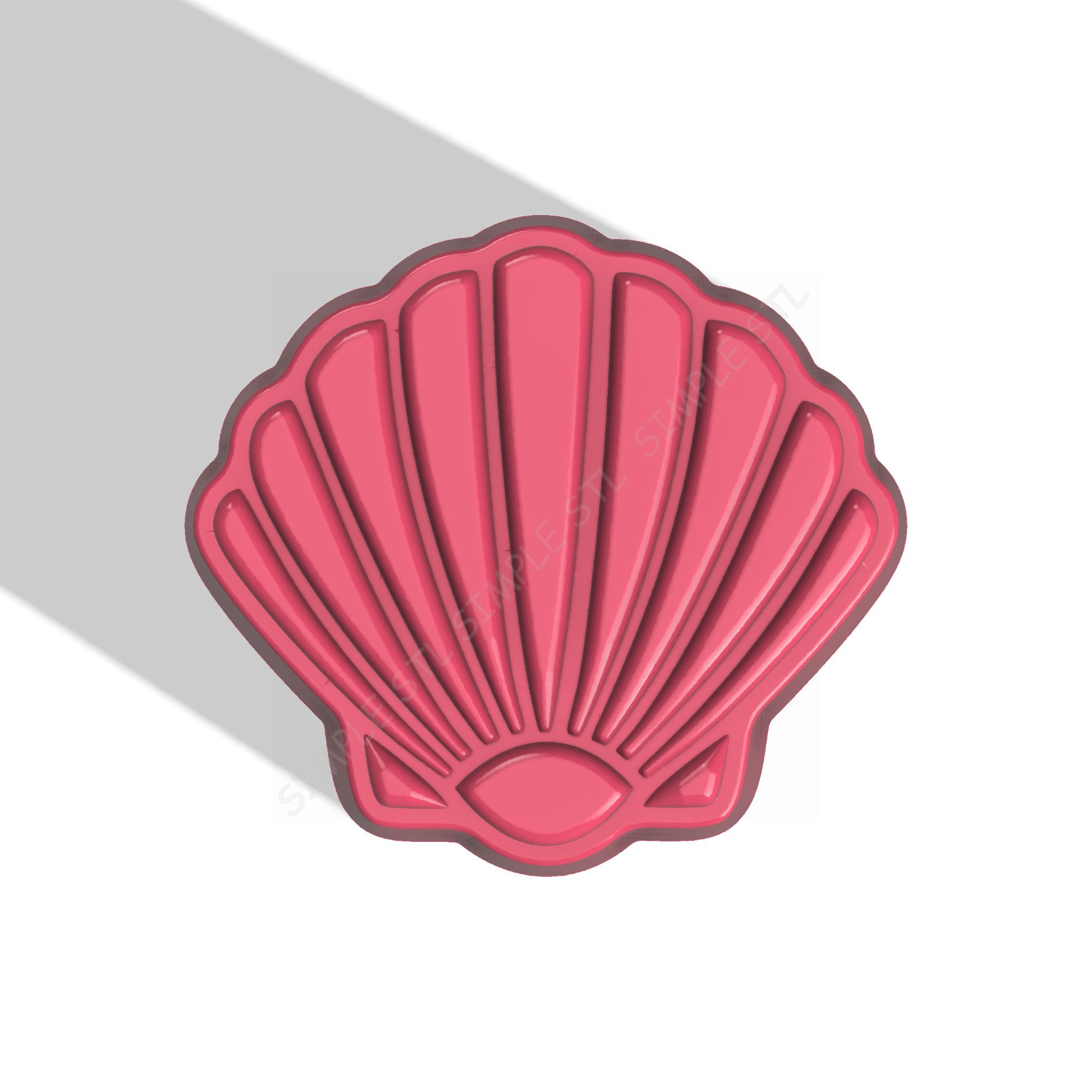 Seashell STL FILE for vacuum forming and 3D_print | Inspire Uplift