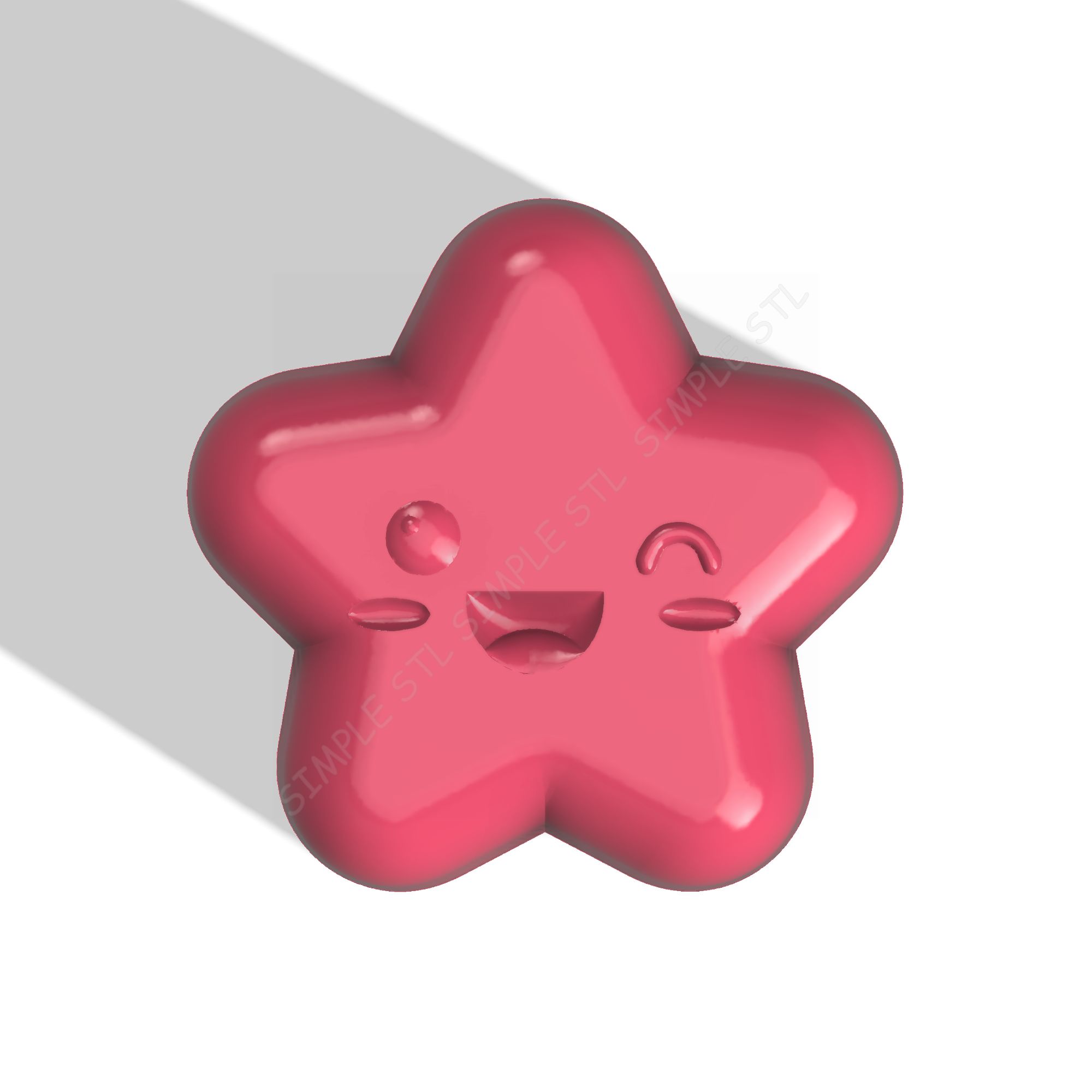 Star STL FILE for vacuum forming and 3D printing | Inspire Uplift