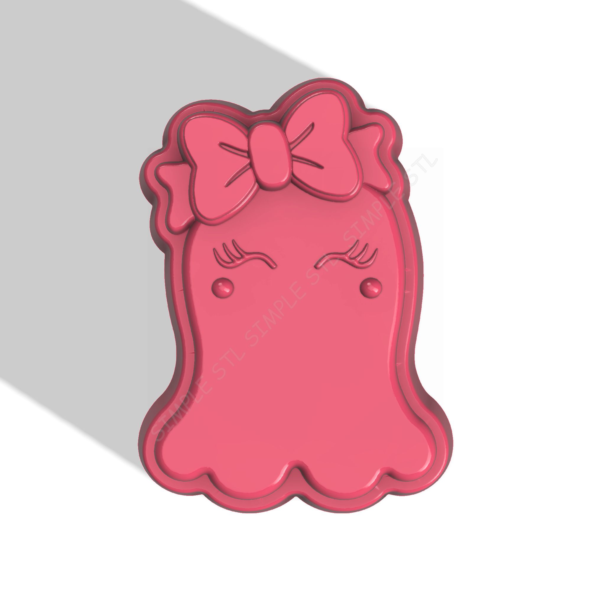 Ghost girl stl FILE for vacuum forming and 3D printing | Inspire Uplift