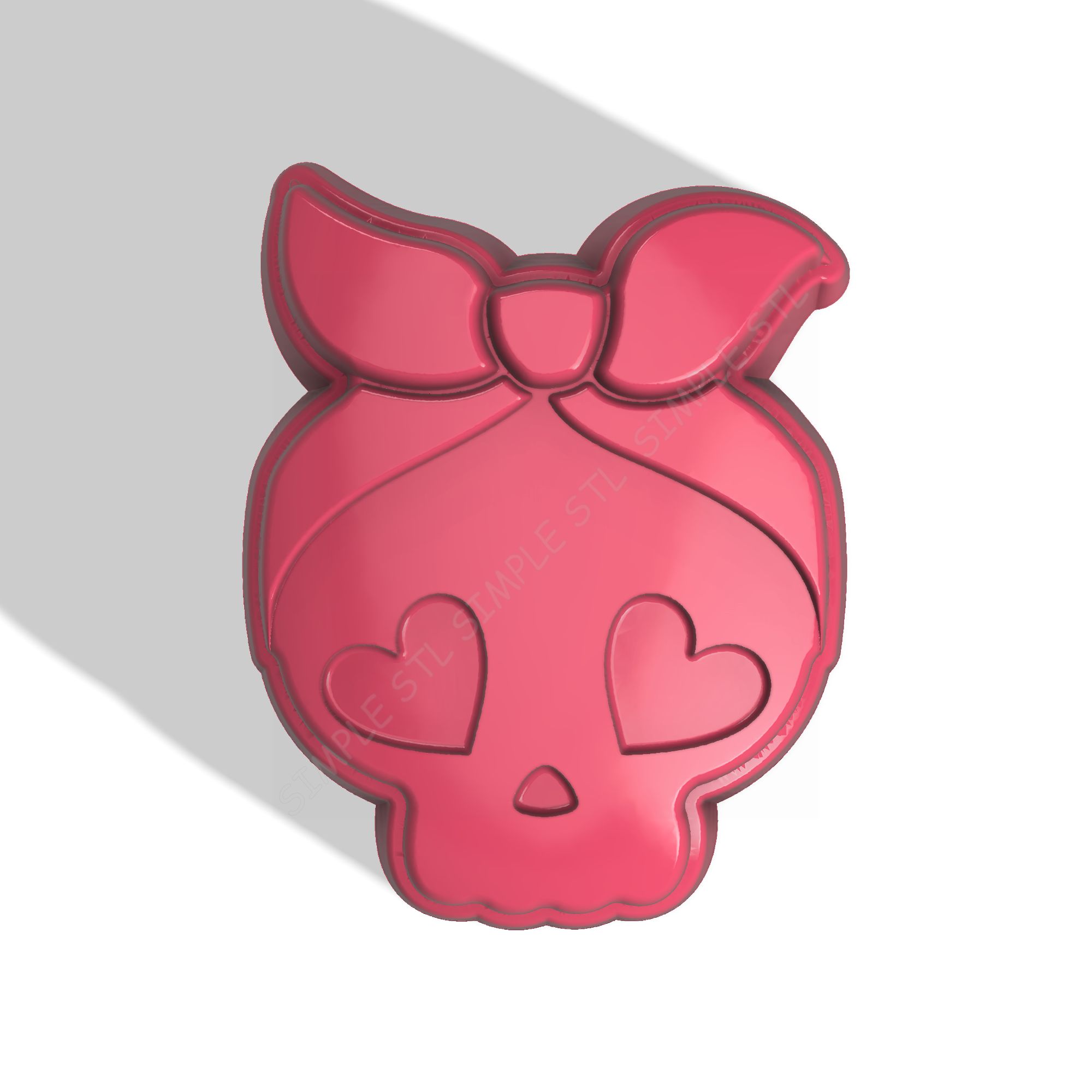 Skull girl stl FILE for vacuum forming and 3D print | Inspire Uplift