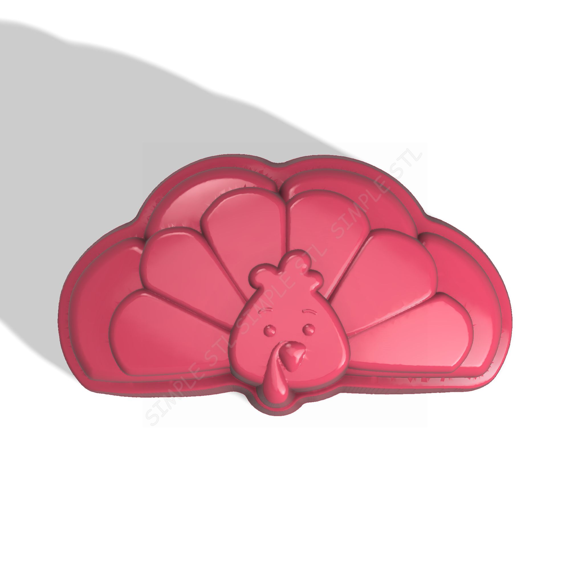 Turkey stl FILE for vacuum forming and 3D print | Inspire Uplift