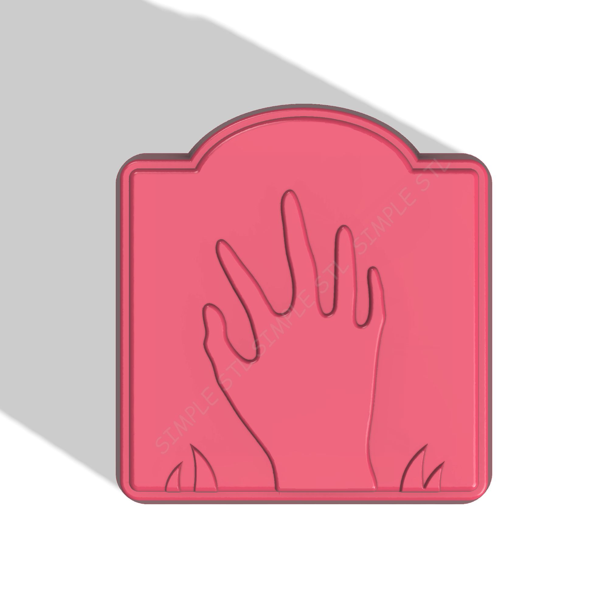 Zombie hand stl FILE for vacuum forming and 3D printing | Inspire Uplift