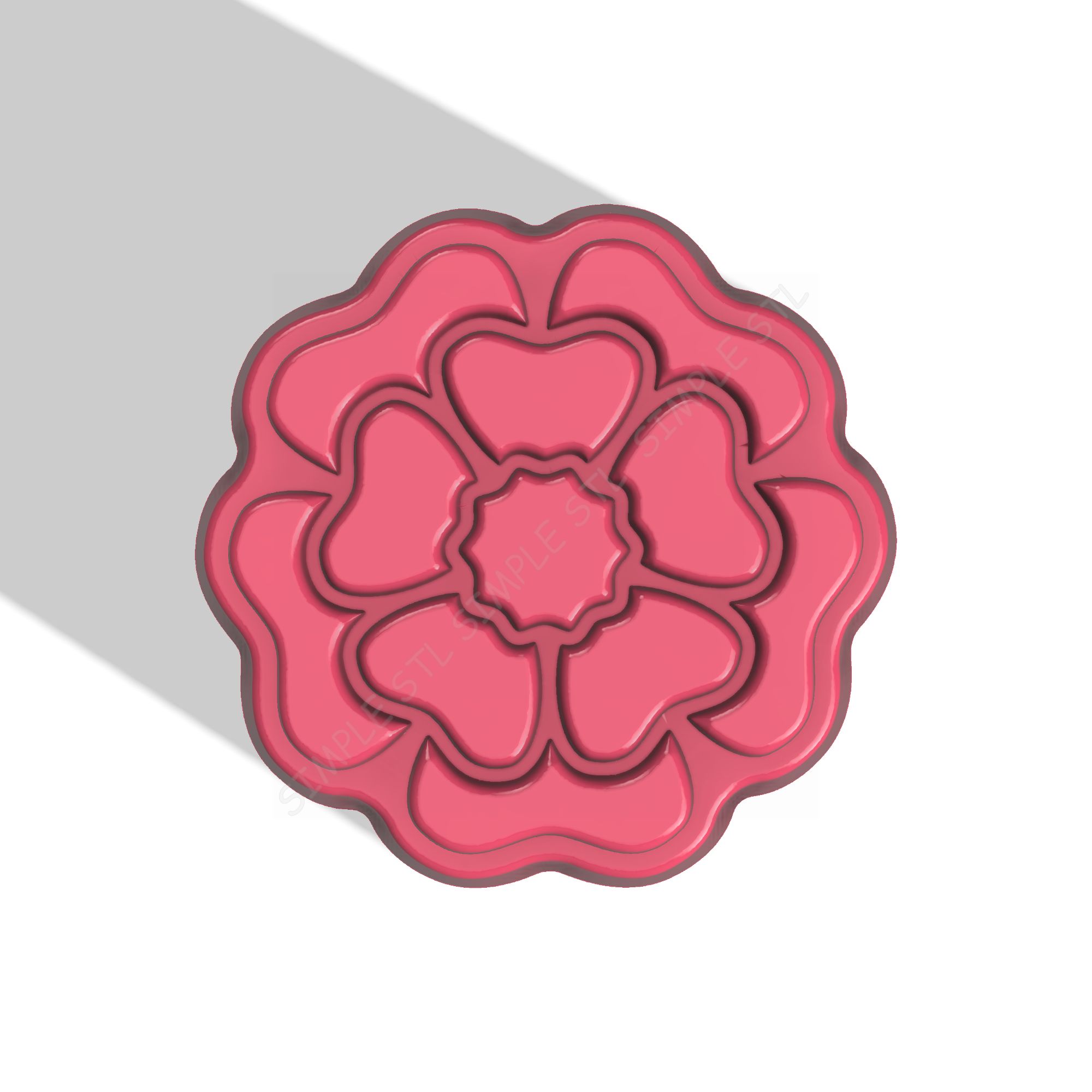 Flower STL FILE for vacuum forming and 3D printing 6 | Inspire Uplift