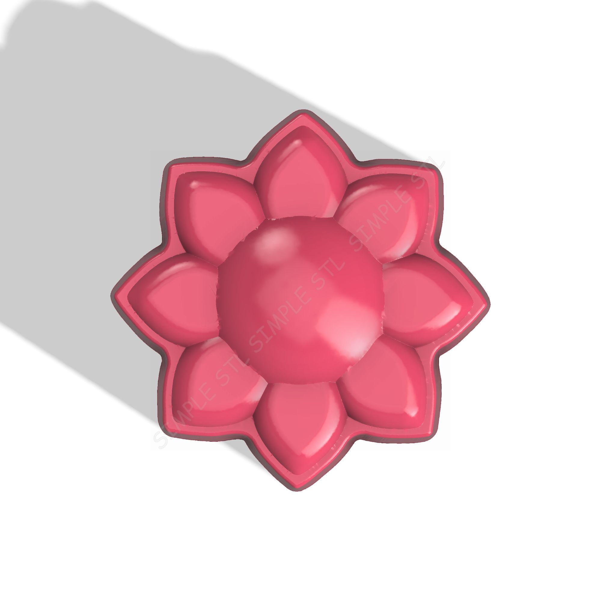 Flower STL FILE for vacuum forming and 3D printing 7 | Inspire Uplift