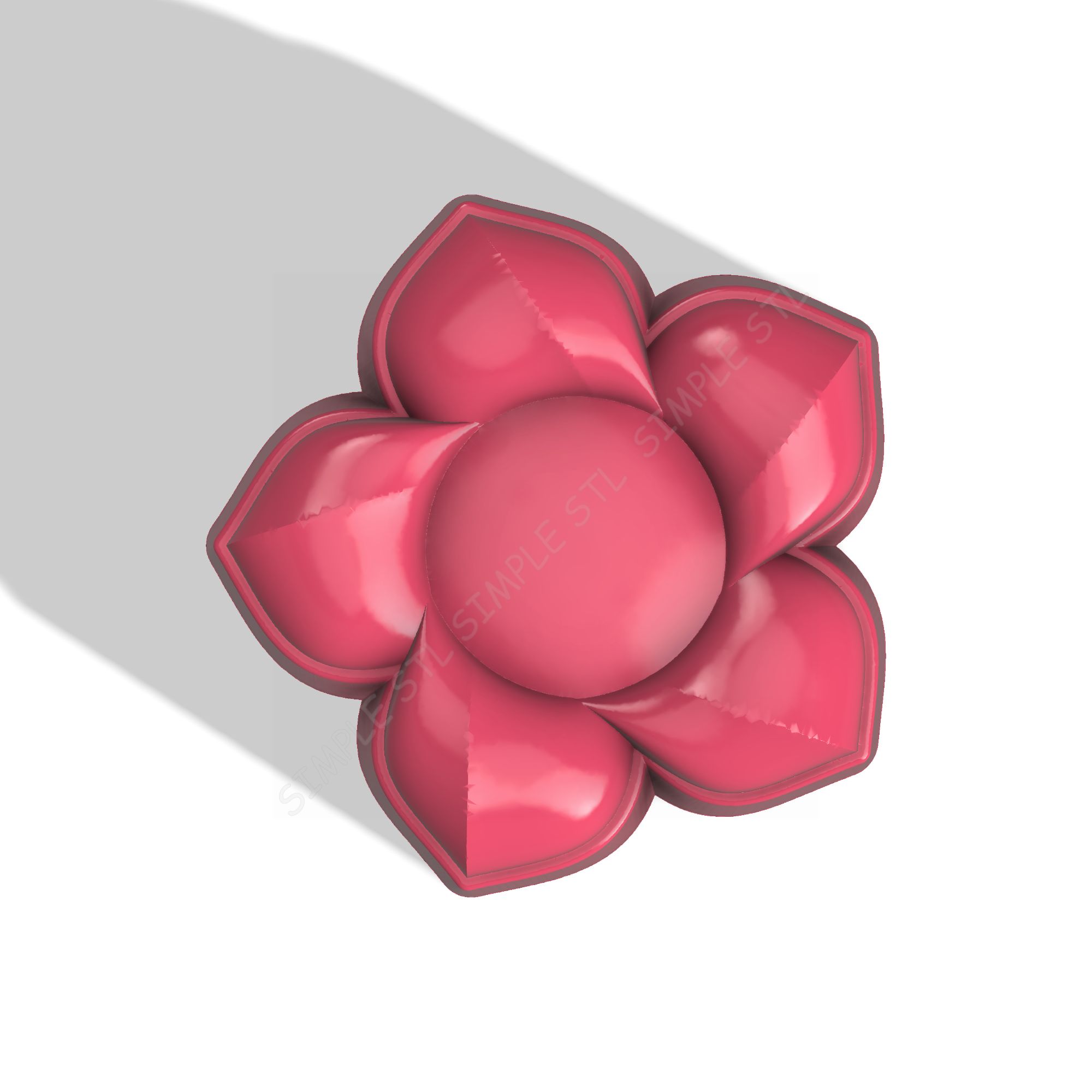 Flower STL FILE for vacuum forming and 3D printing 10 | Inspire Uplift