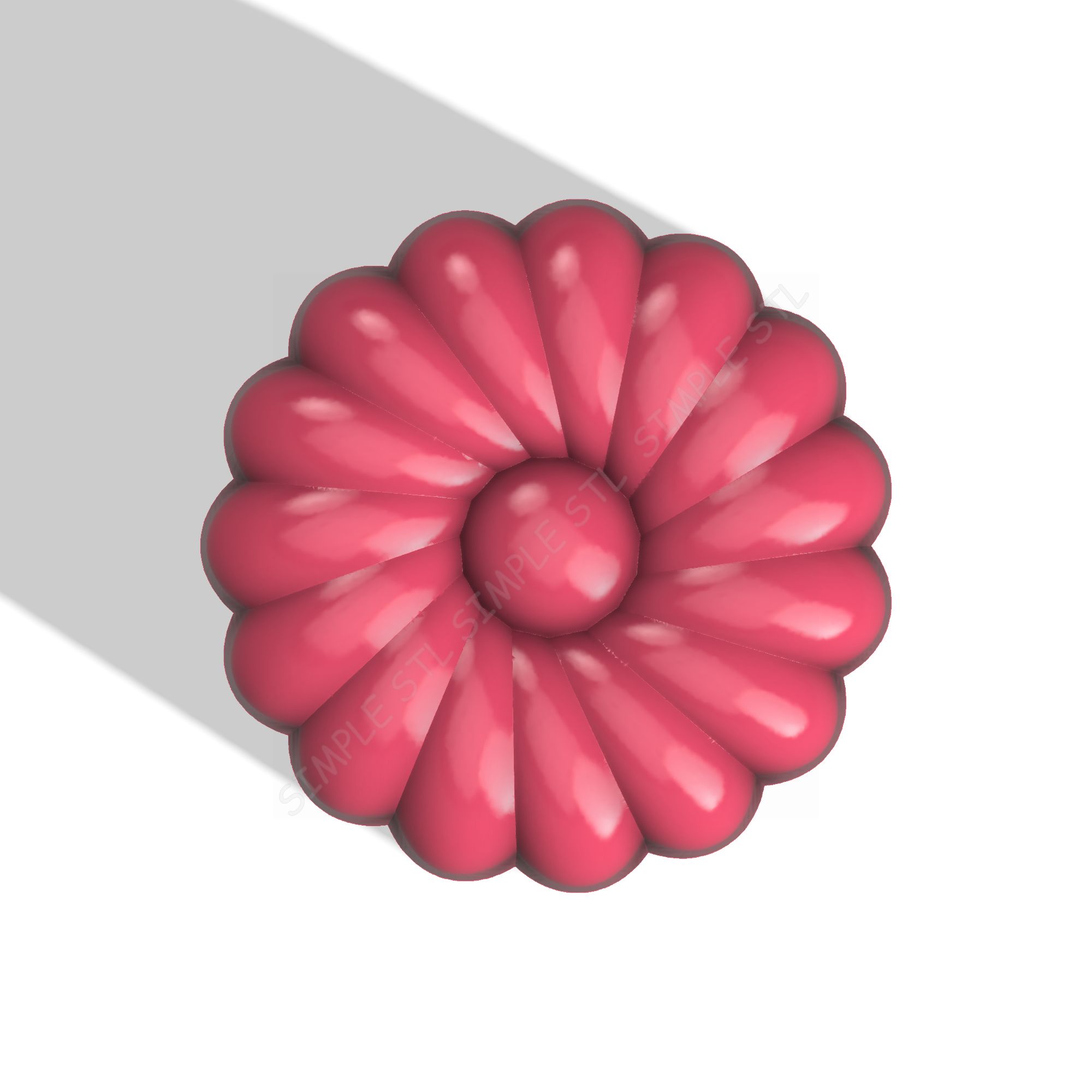Flower STL FILE for vacuum forming and 3D printing 12 | Inspire Uplift